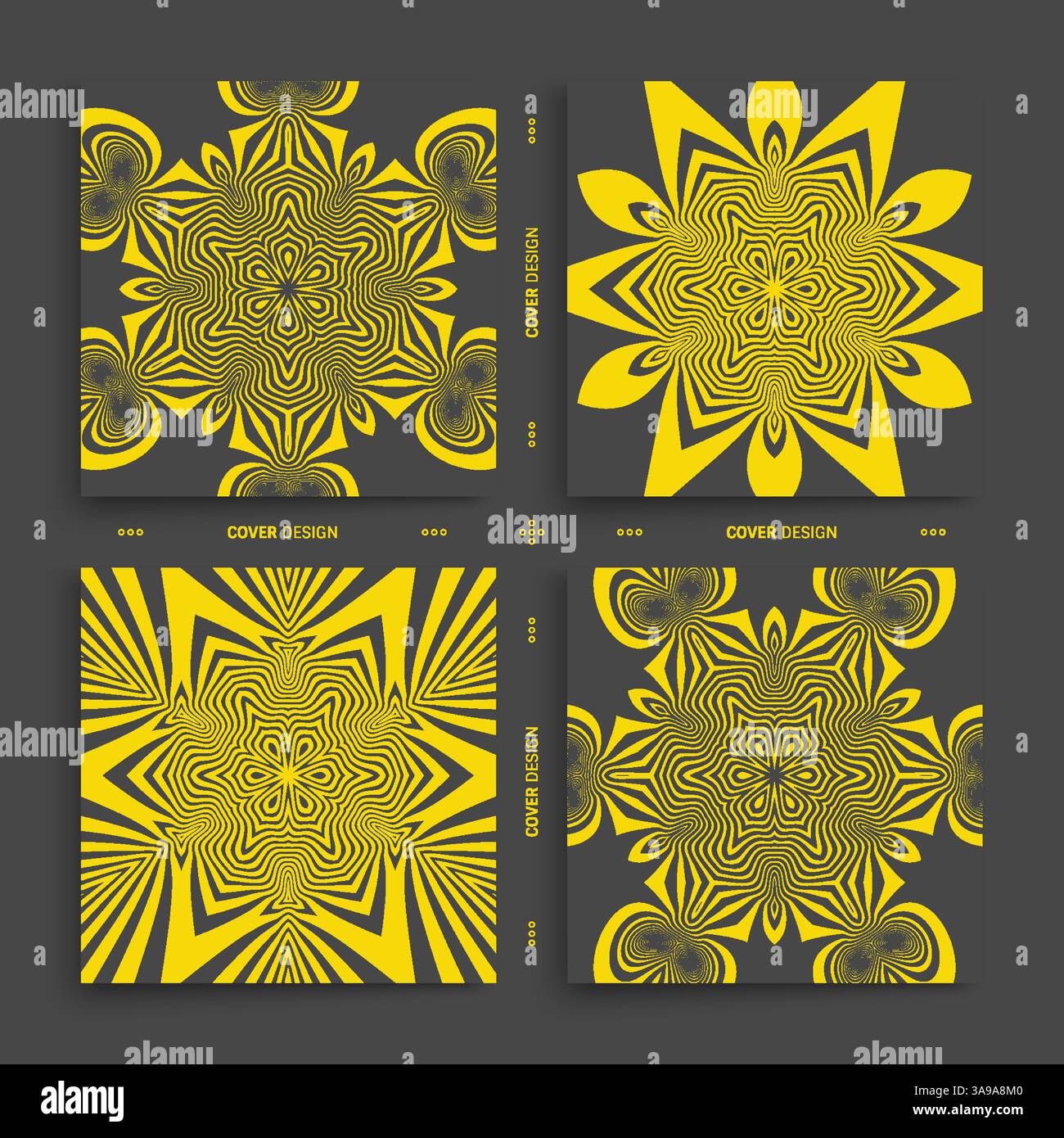 Abstract striped background. Pattern with optical illusion. Unique ...