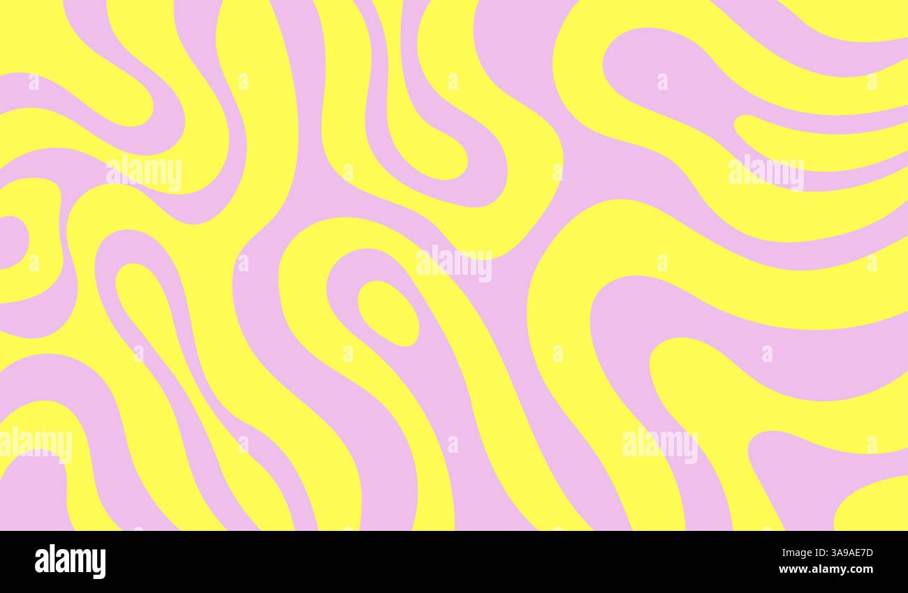 colorful abstract liquid wavy shape pattern, blob organic geometric ...