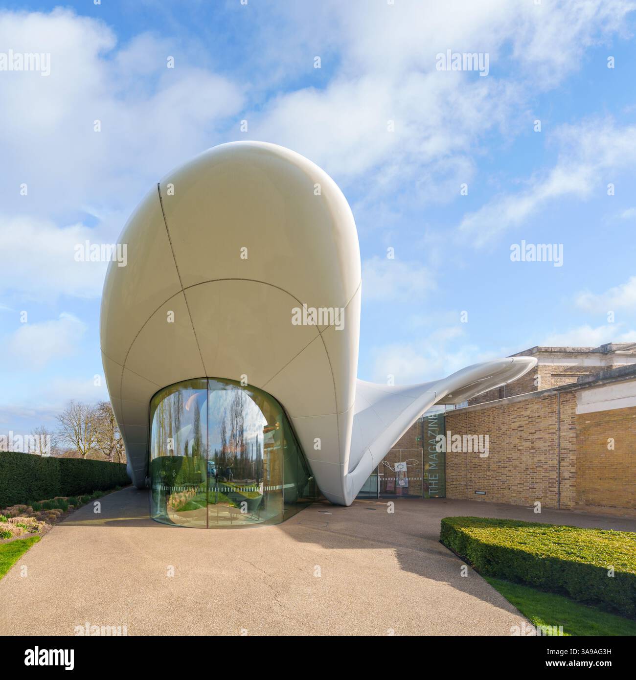 London, England, UK - Magazine restaurant at Serpentine North Gallery ...