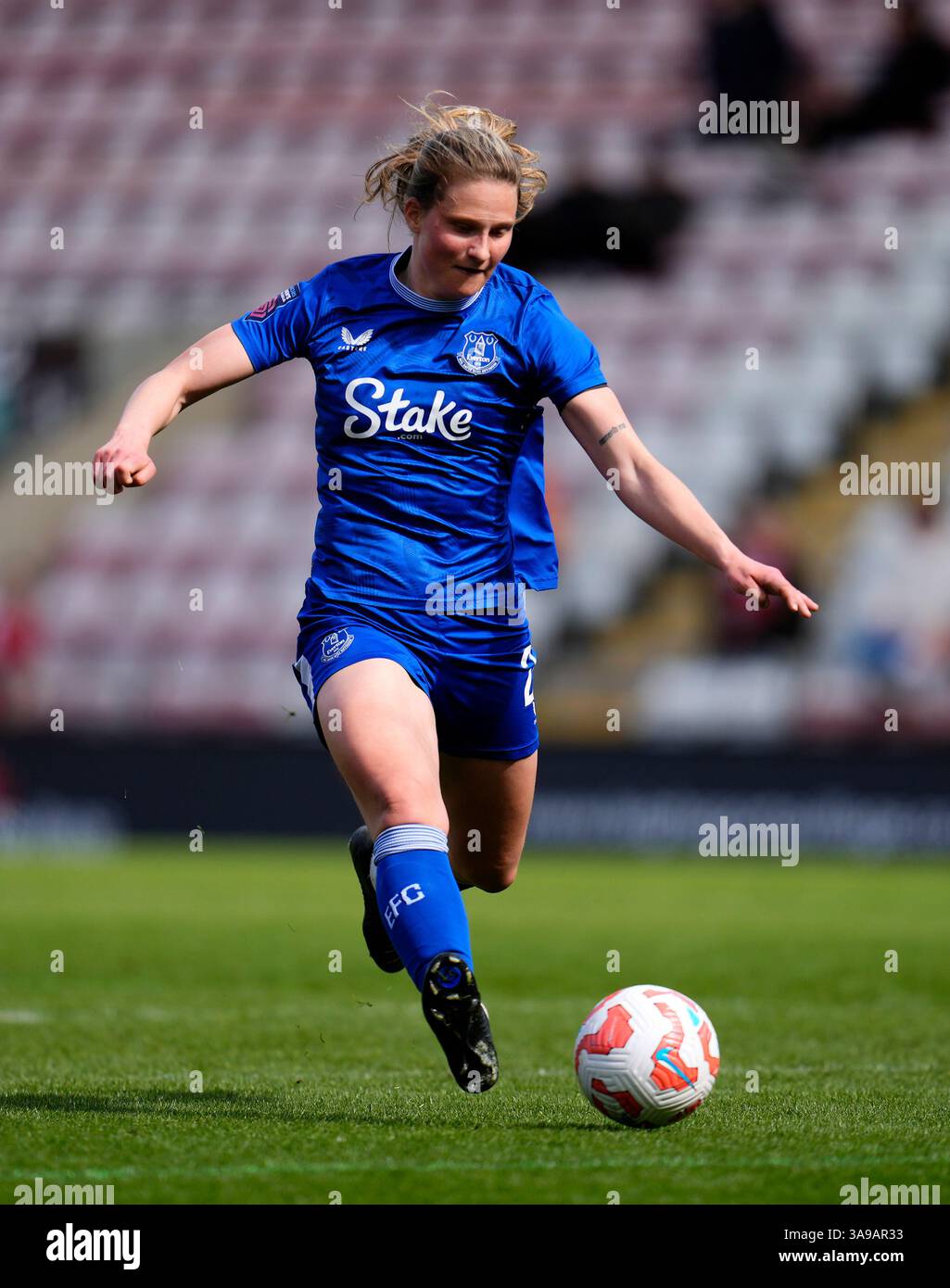 Everton's Elise Stenevik during the Barclays Women's Super League match ...