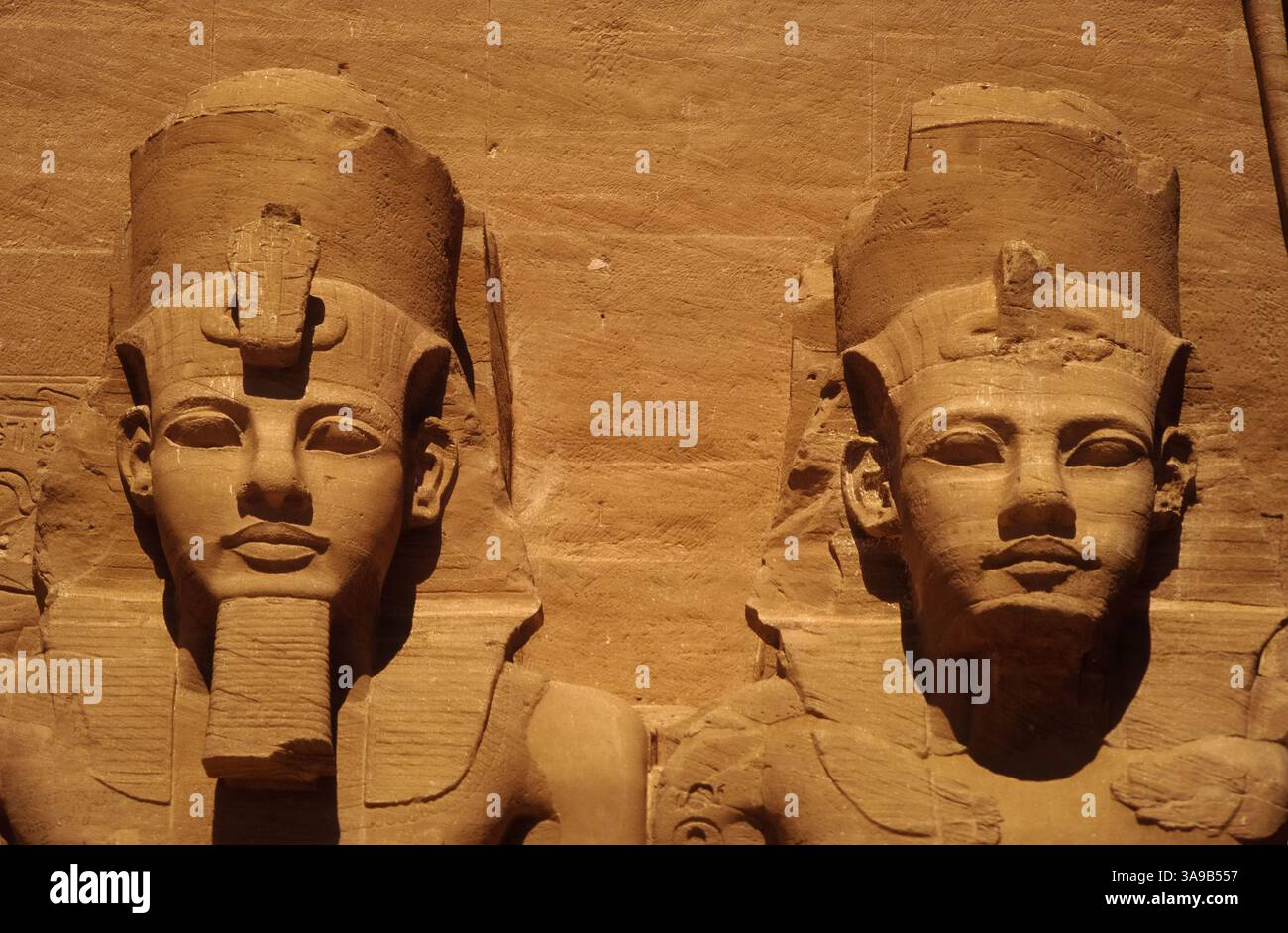 Two colossal faces of Ancient Egypt’s greatest ruler: heads and ...