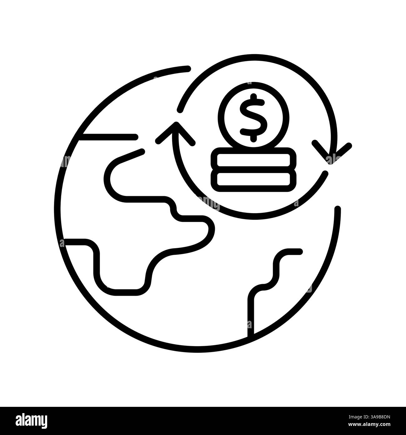 с line icon for digital and print projects. Minimal clean icons for ...