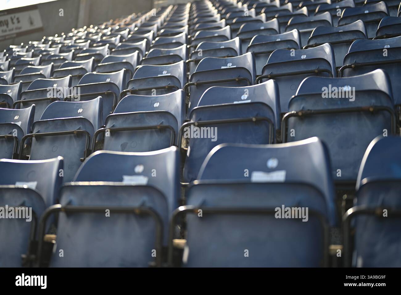 Falkirk, Scotland, UK. 30th March, 2025. A stadium view before the SPFL ...