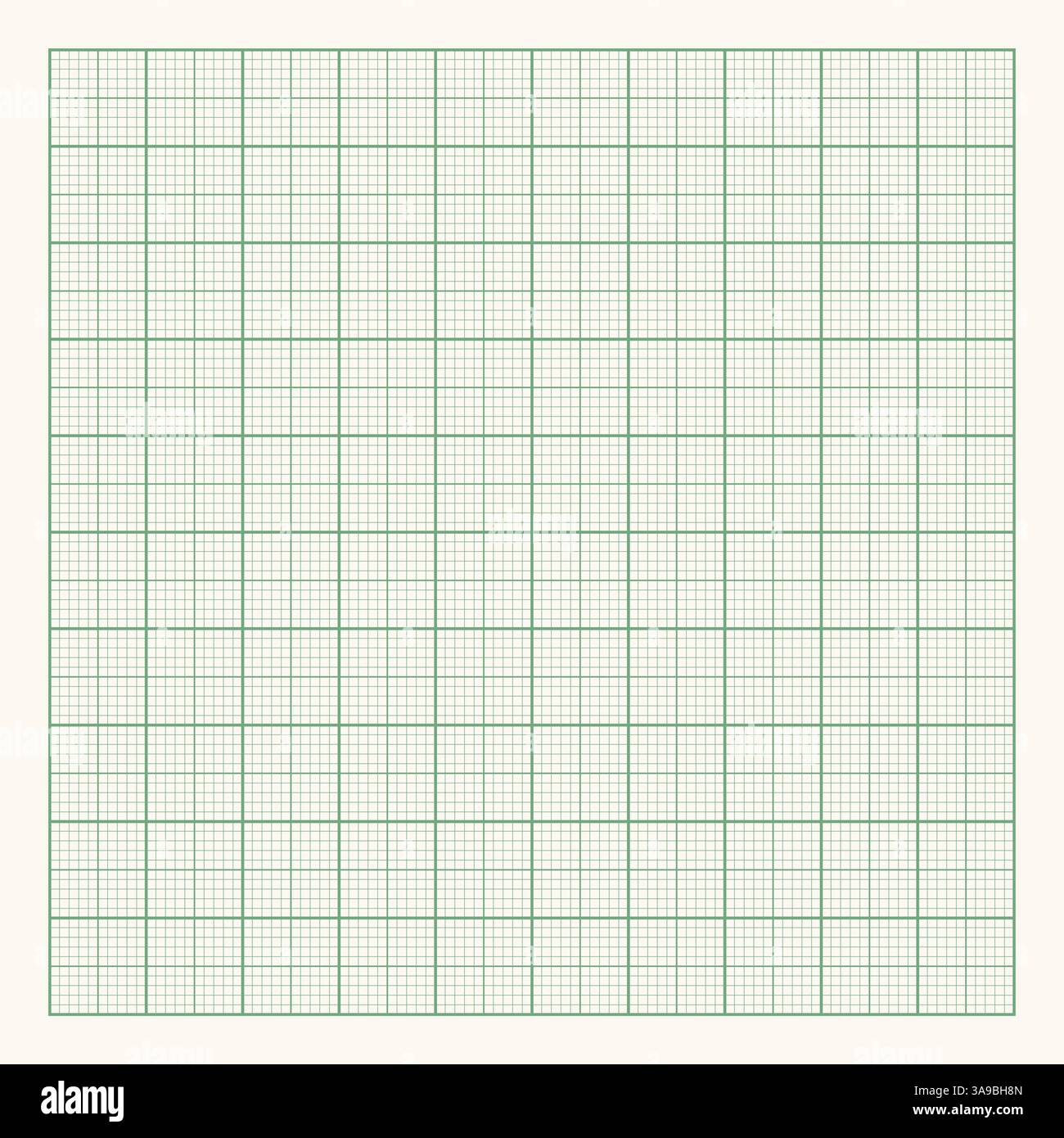 Green graph paper on light background. Vector illustration Stock Vector Image & Art - Alamy
