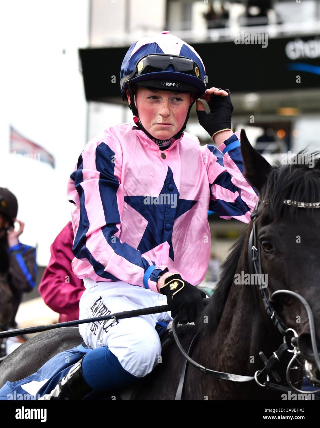 jockey Warren Fentiman Stock Photo - Alamy