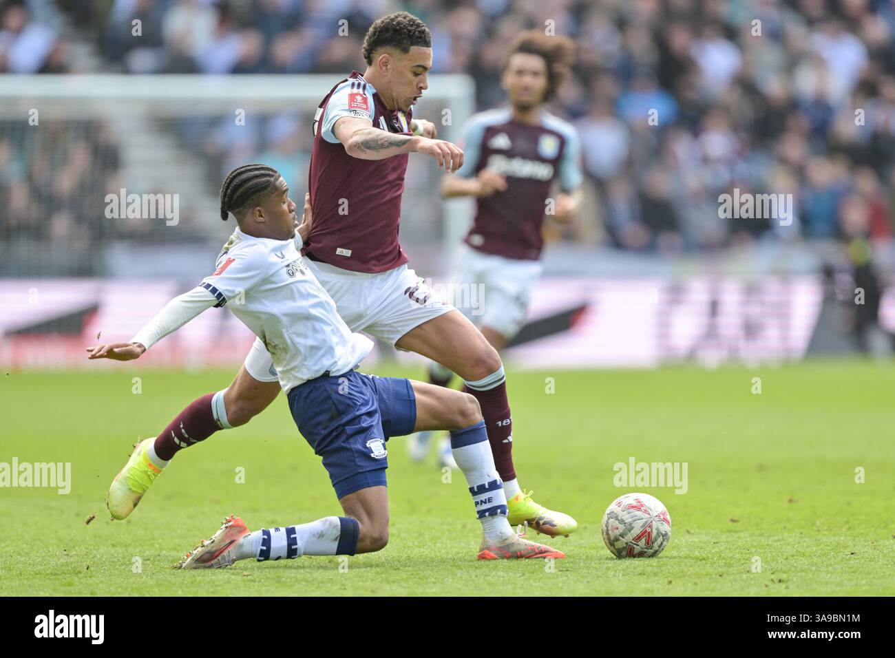 30th March 2025; Deepdale, Preston, England; FA Cup Quarter Final ...
