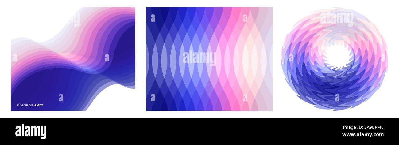 Sphere. Digital wave with dynamic effect. Abstract background. 3d vector illustration made of ...