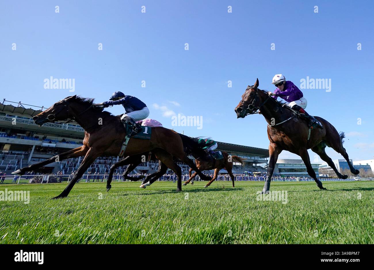 Henri Matisse ridden by jockey Ryan Moore on their way to winning the ...