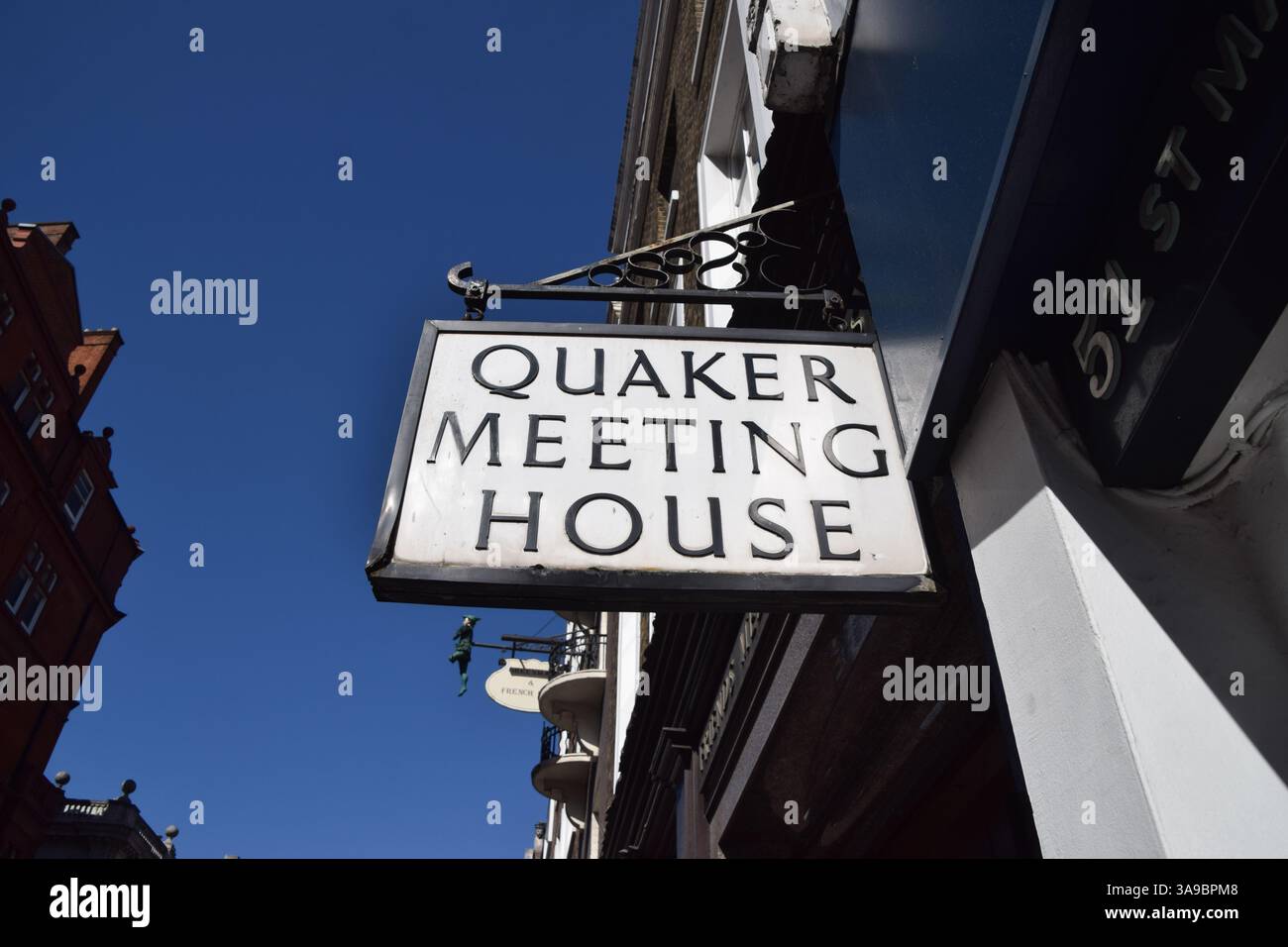 London, UK. 30th March 2025. Exterior view of the Quaker Meeting House ...