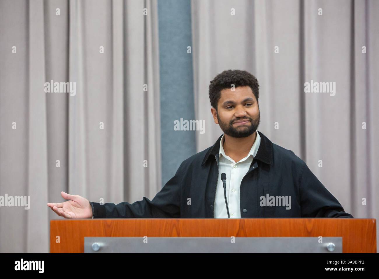 Republican town hall 2025 hi-res stock photography and images - Alamy