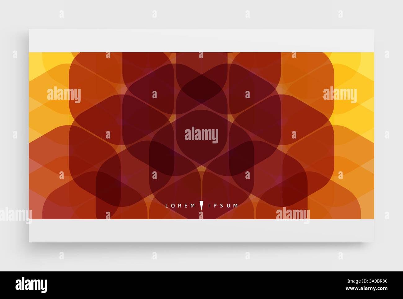 Abstract geometric background with transparent colored figures ...