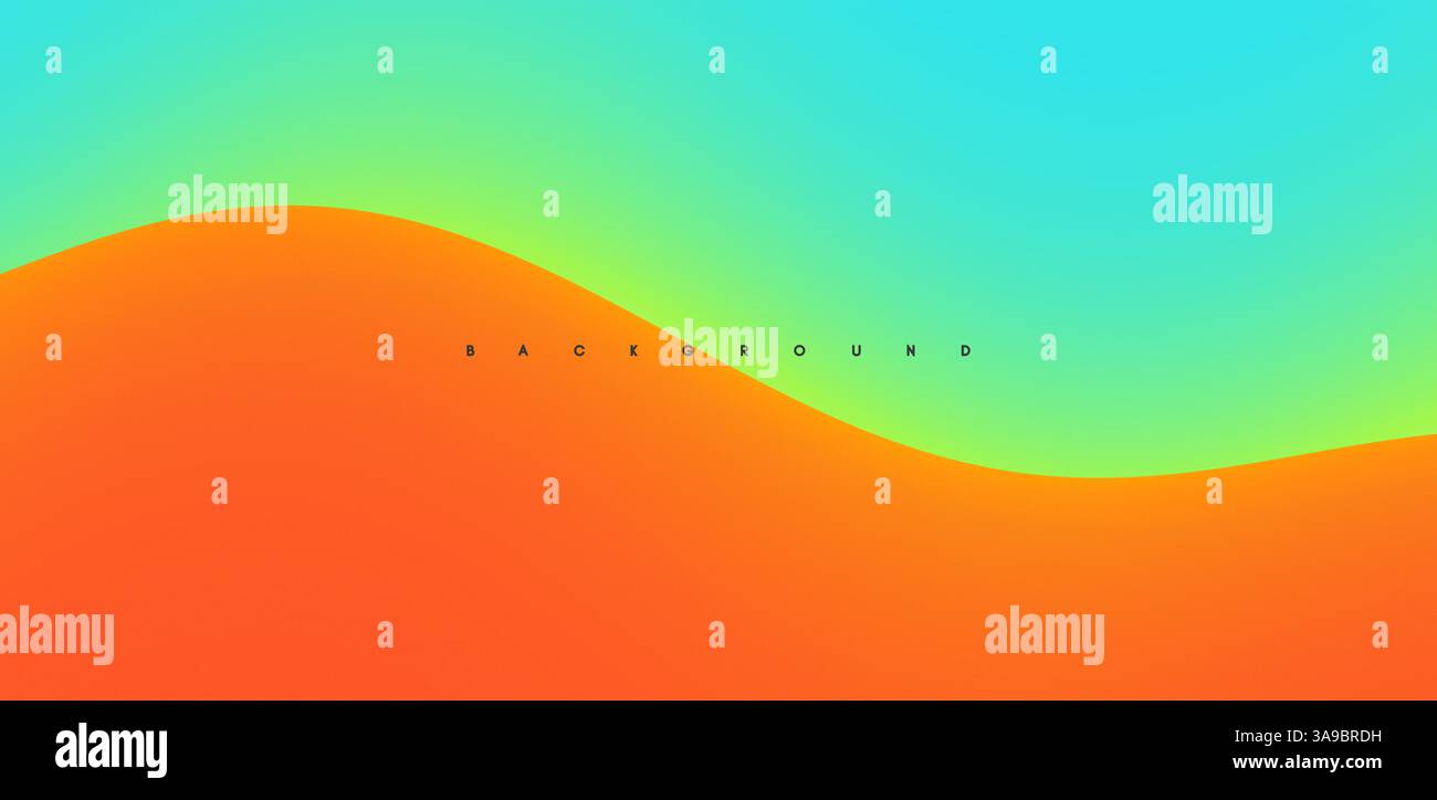 Desert dunes sunset landscape. Abstract background with dynamic effect ...