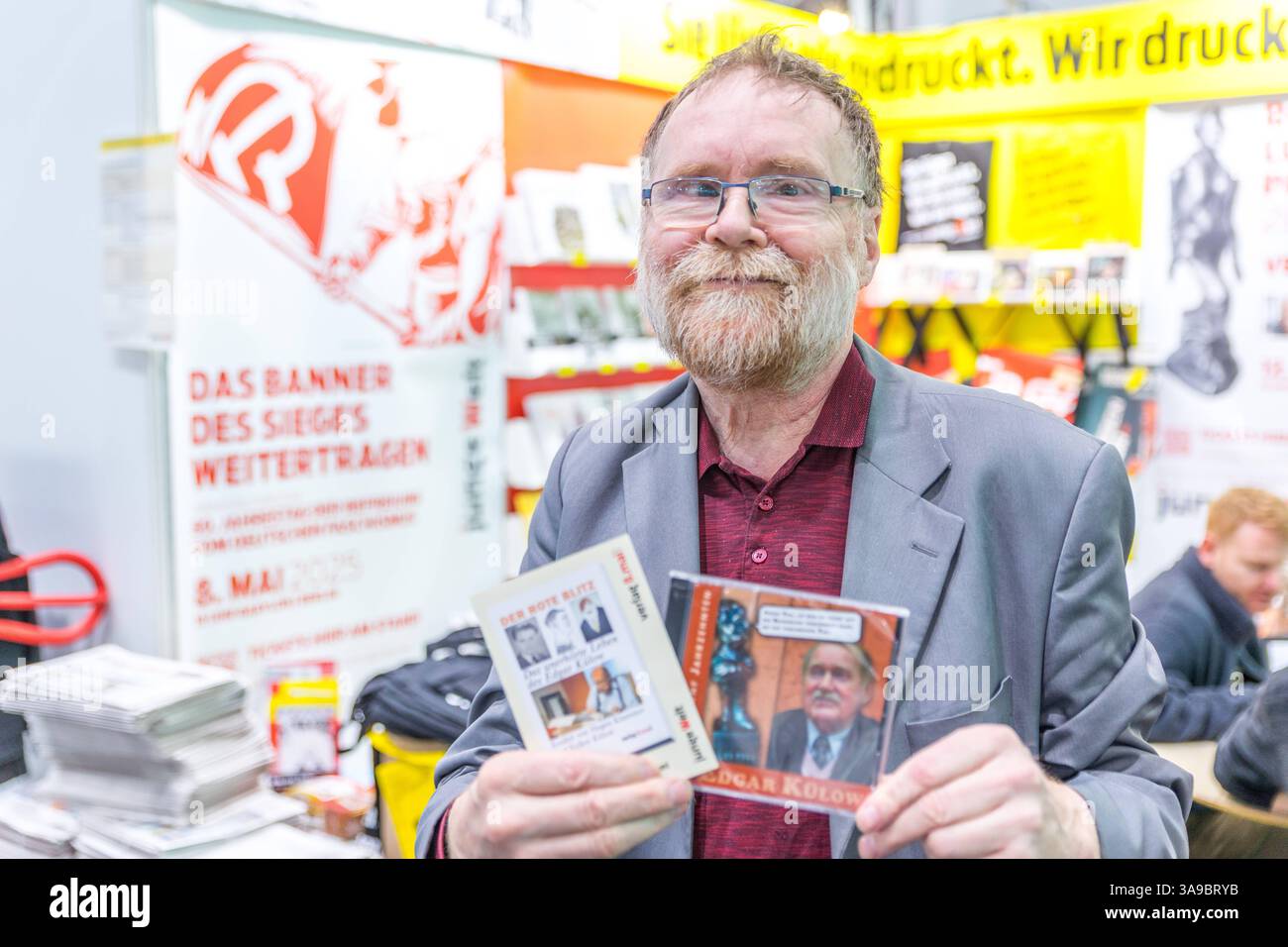 Der Leipziger Politiker Volker Külow stellt die Biographie seines ...