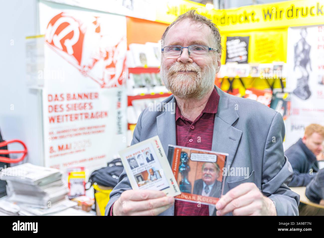 Der Leipziger Politiker Volker Külow stellt die Biographie seines ...