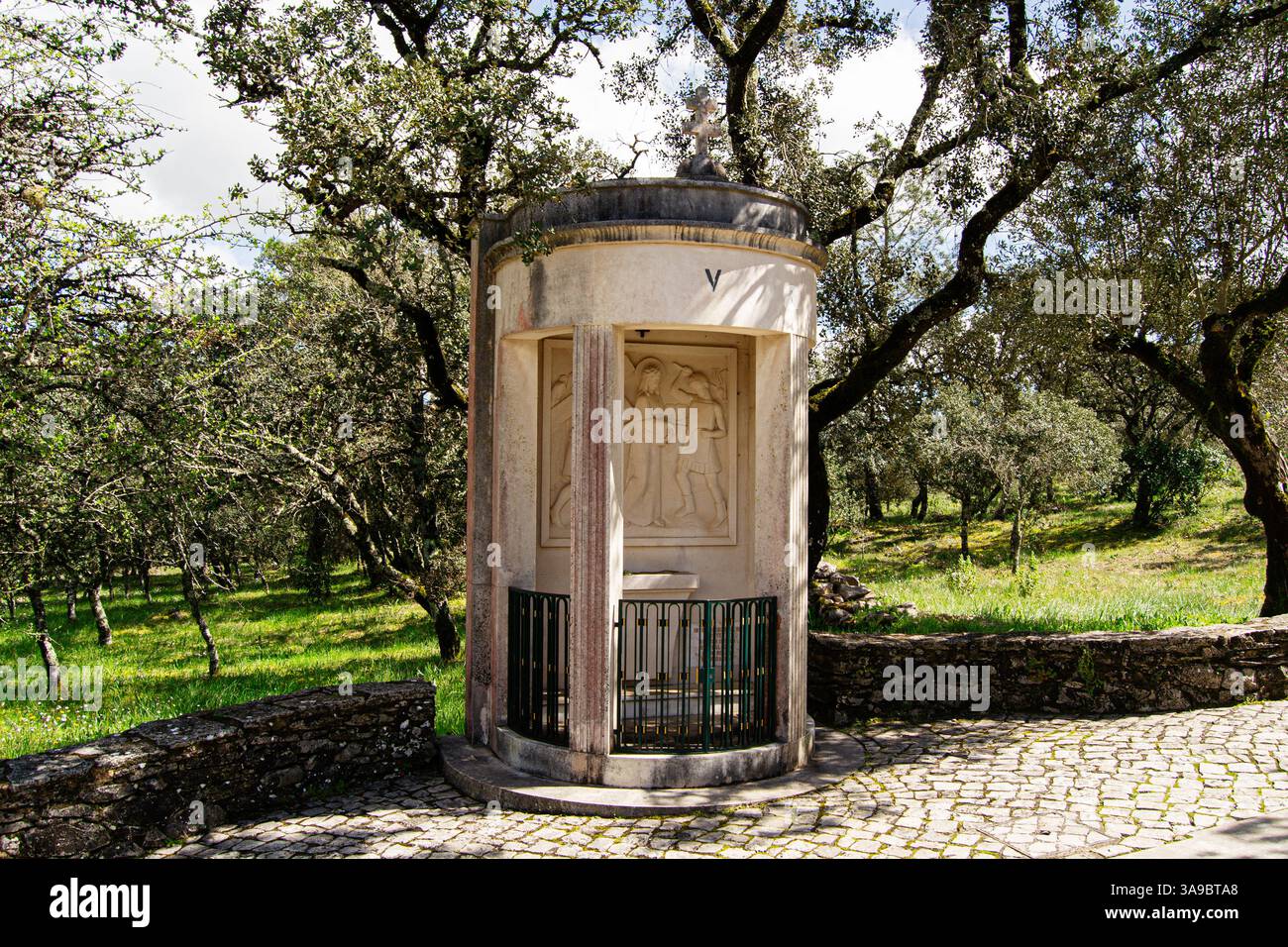 Fatima, Portugal - March 24, 2025: An outdoor religious structure ...