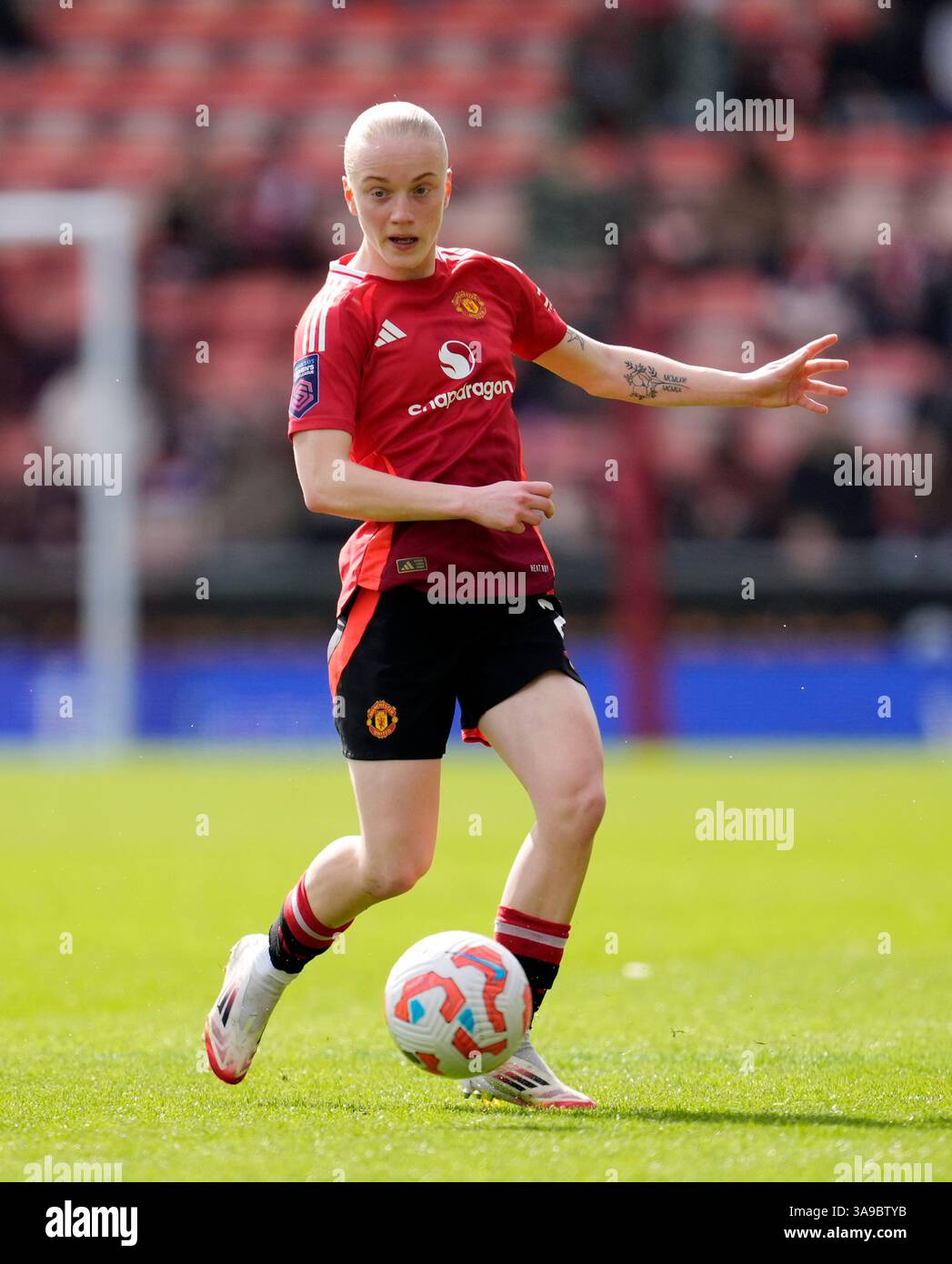 Manchester United's Anna Sandberg during the Barclays Women's Super ...