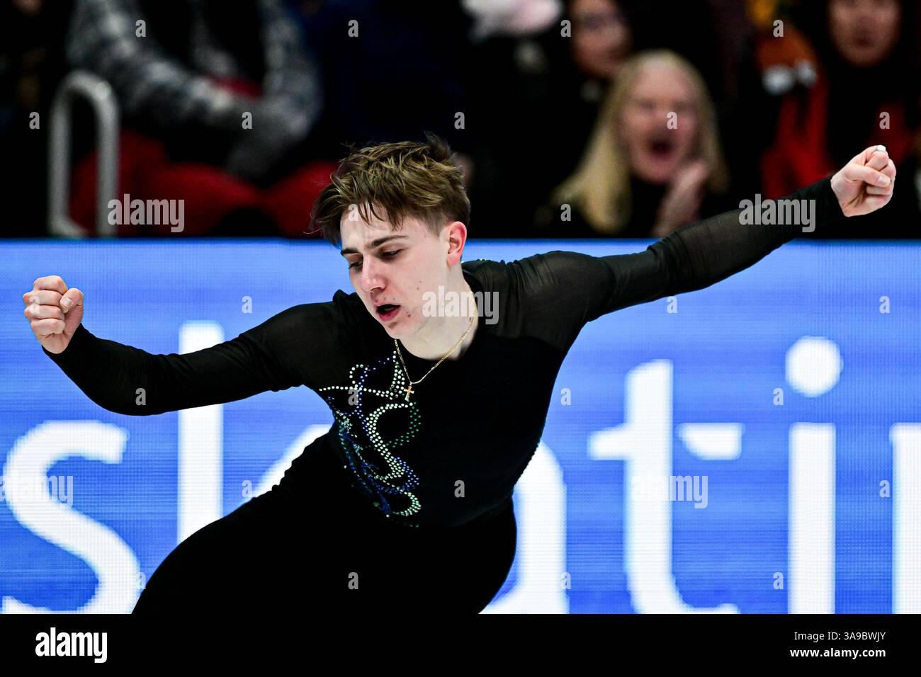 Roman SADOVSKY (CAN), during Men Free Skating, at the ISU World Figure ...