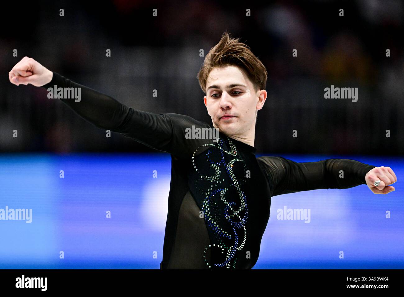 Roman SADOVSKY (CAN), during Men Free Skating, at the ISU World Figure ...