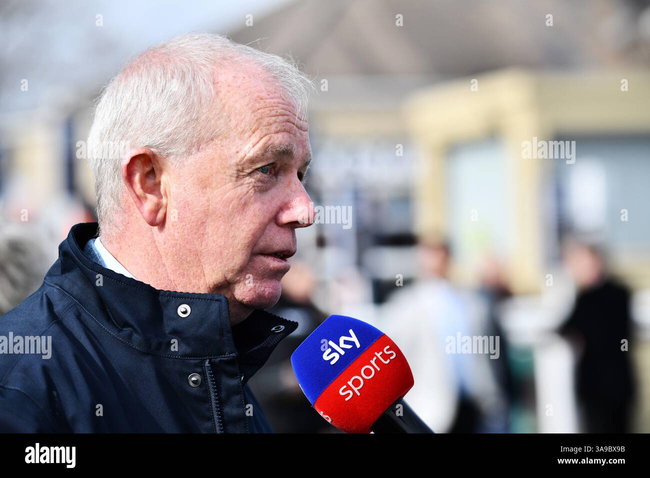 trainer Karl Burke Stock Photo - Alamy