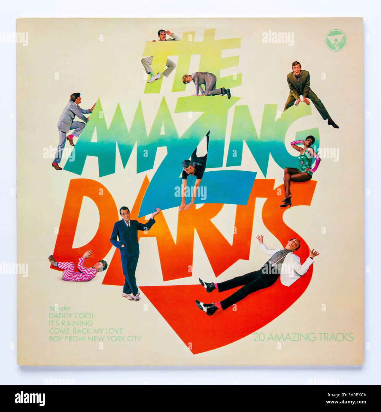 LP cover of The Amazing Darts compilation album by the band Darts ...