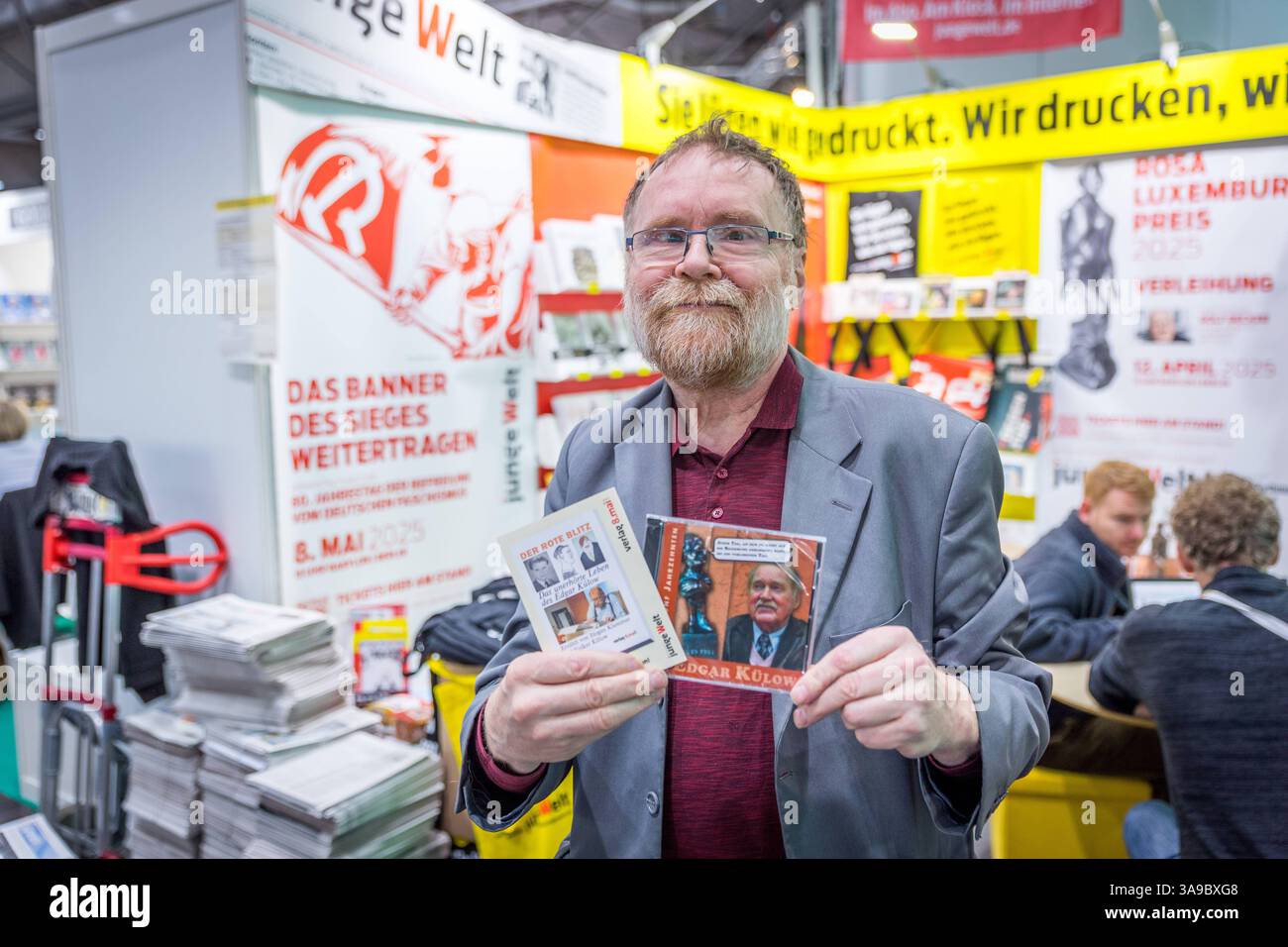 Der Leipziger Politiker Volker Külow stellt die Biographie seines ...