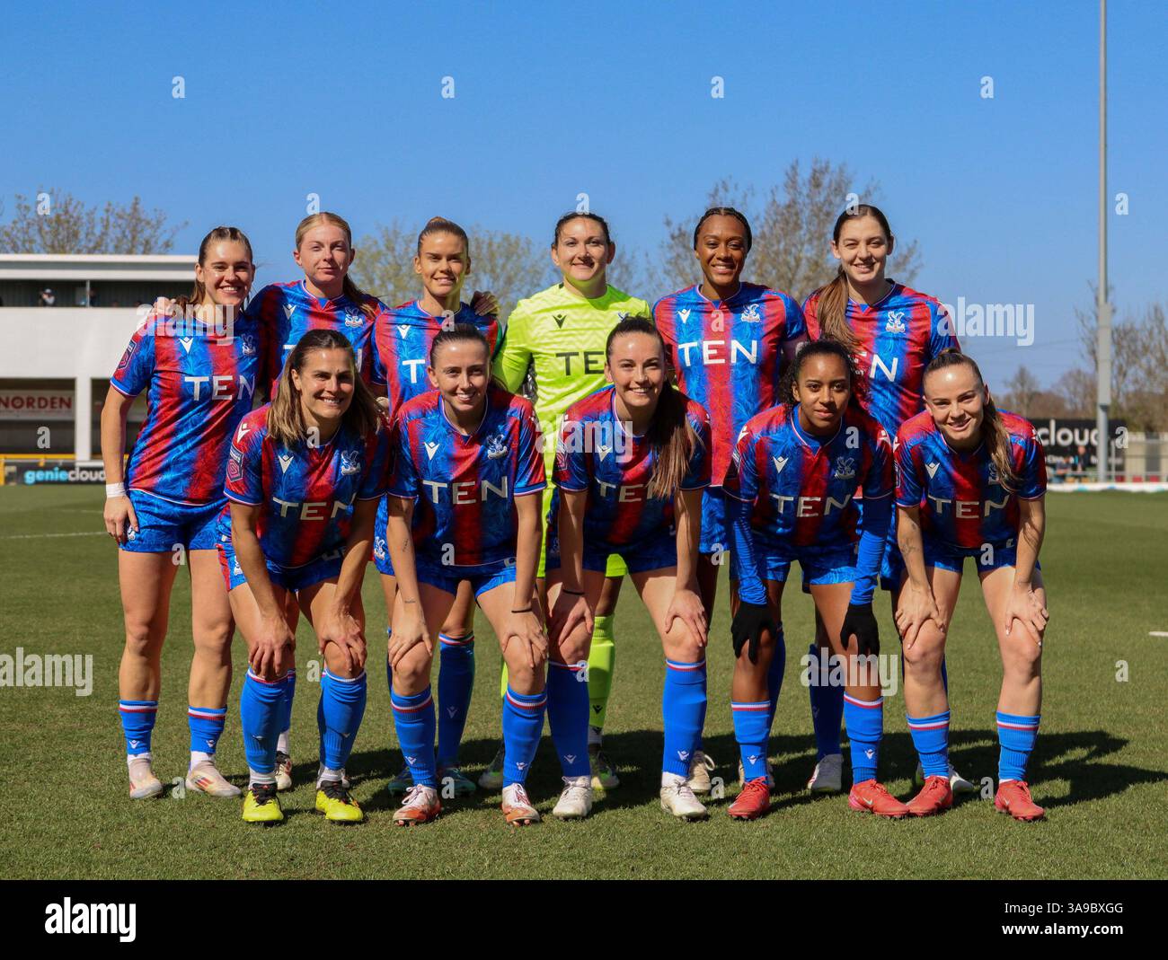 VBS Community Stadium, Sutton, London, 30th March 2025: Crystal Palace ...