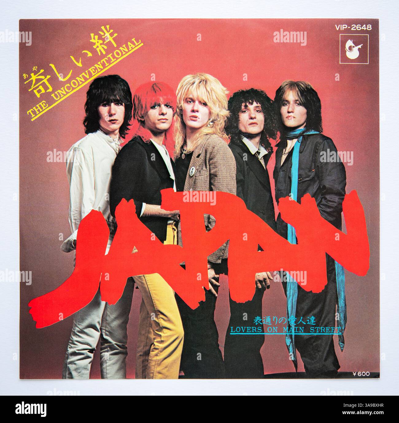 Picture insert for the seven inch single Japanese pressing of The ...