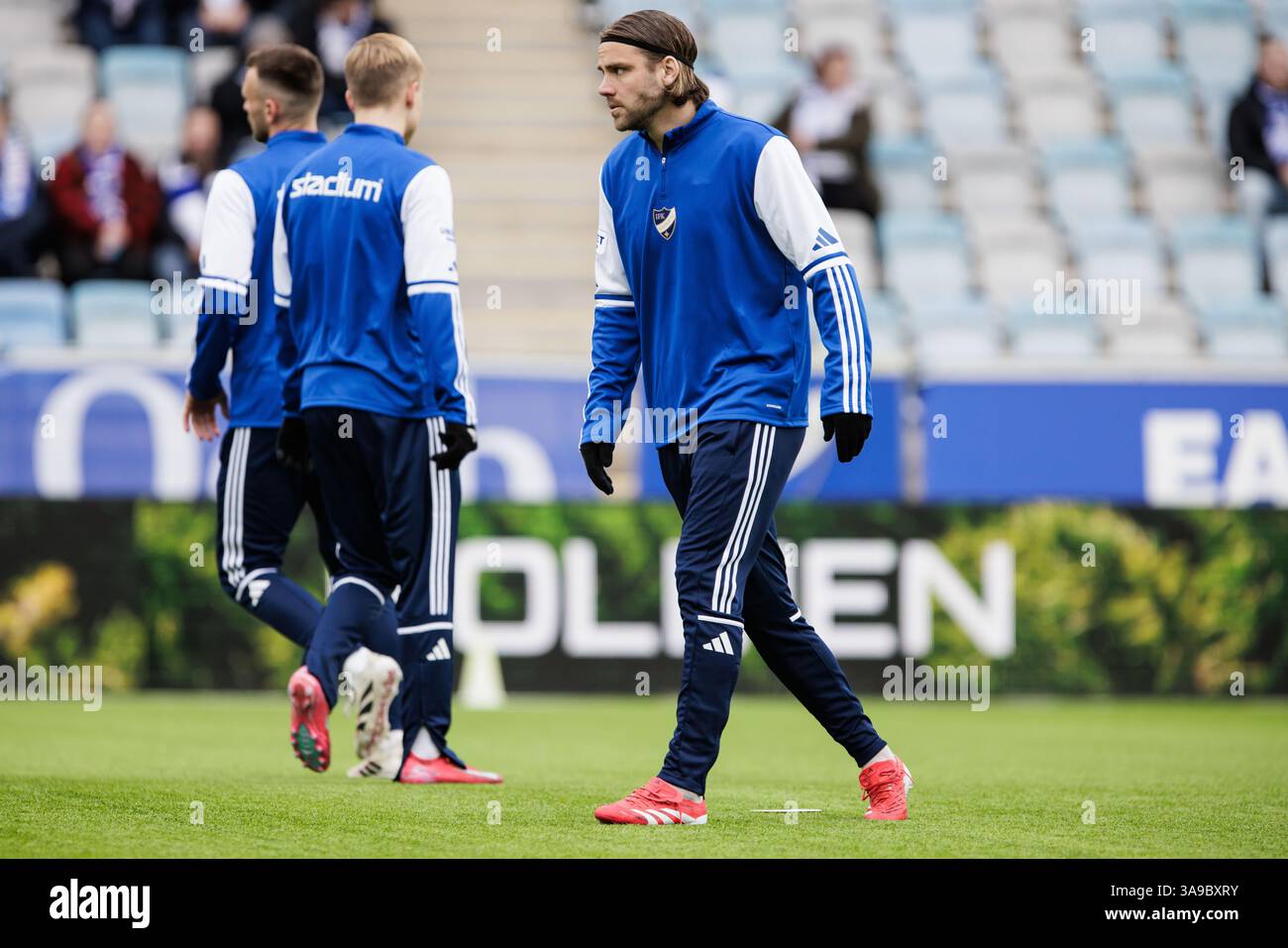 250330 IFK Norrköpings Christoffer Nyman inför fotbollsmatchen i ...