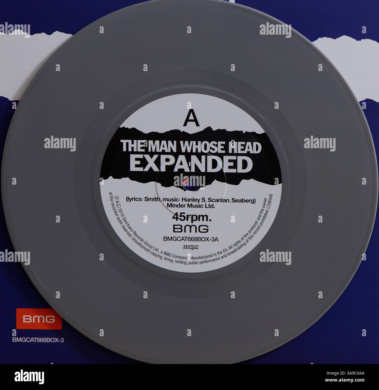 7" Singles Vinyl, The Fall, The Man Whose Head Expanded, Gray vinyl ...