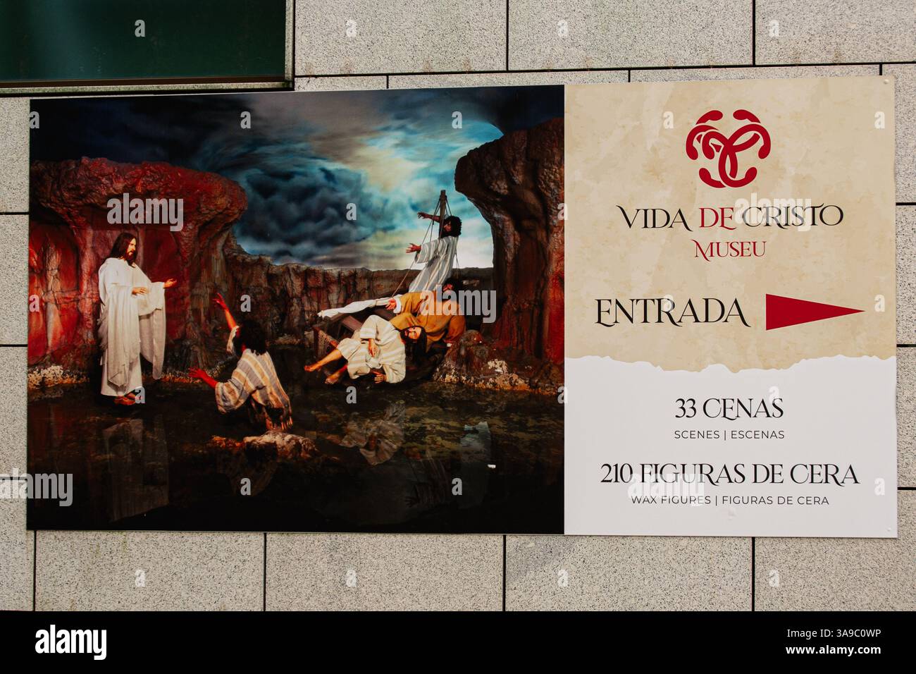 Fatima, Portugal - March 24, 2025: Exhibit in Fatima, Portugal ...