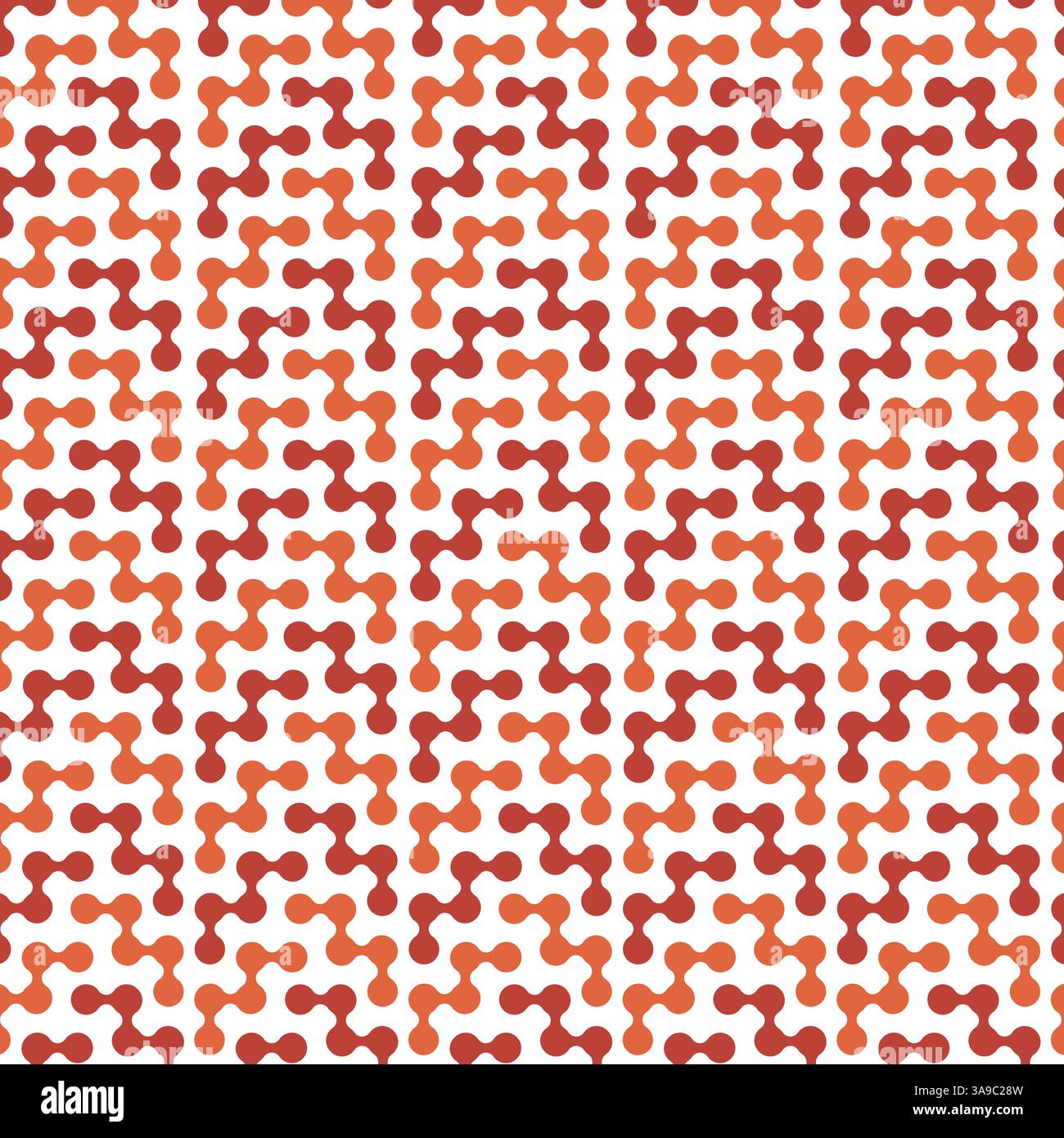 Vector Meta ball Connect Dot Set. Red Molecule chain. Circle Shapes. Abstract Geometric Dots ...