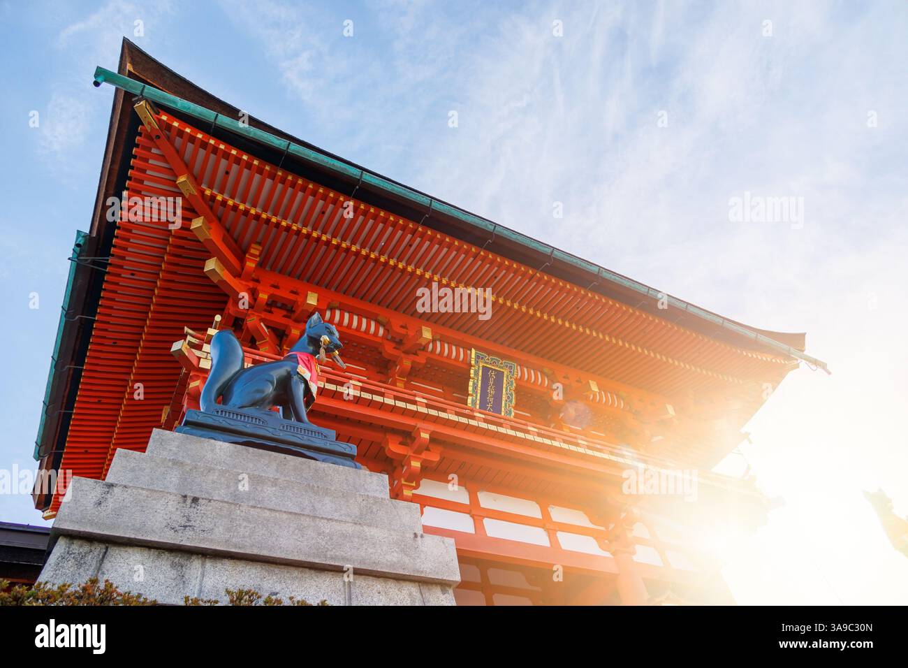 Fushimi Inari Taisha Shrine in Kyoto, Japan, Travel landmark popular ...