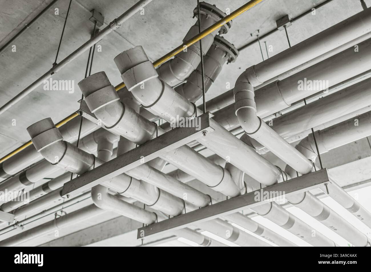 Water piping system, drain pipe system, Building infrastructure of ...