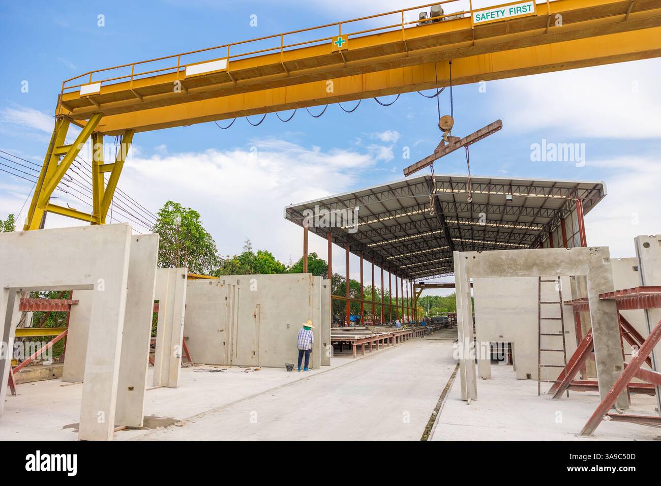 Reinforced concrete precast structures Industry Manufacturing Factory ...