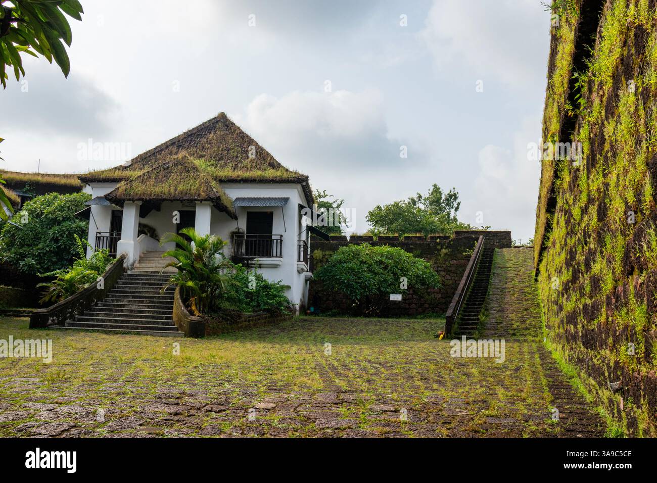 Reis Magos Fort, Restored, Goa Stock Photo - Alamy