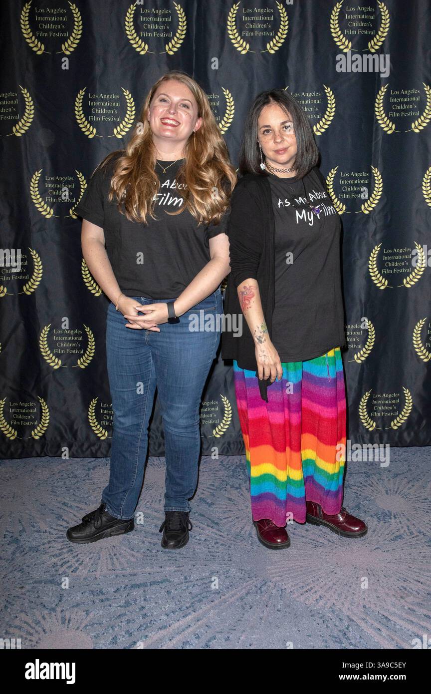 Ashley Maria und Melissa Balint beim Photocall zum Kurzfilm 'Super ...