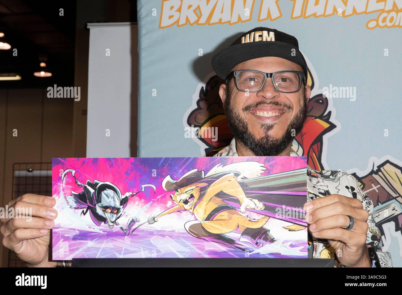 Bryan K. Turner auf der WonderCon 2025 im Anaheim Convention Center ...