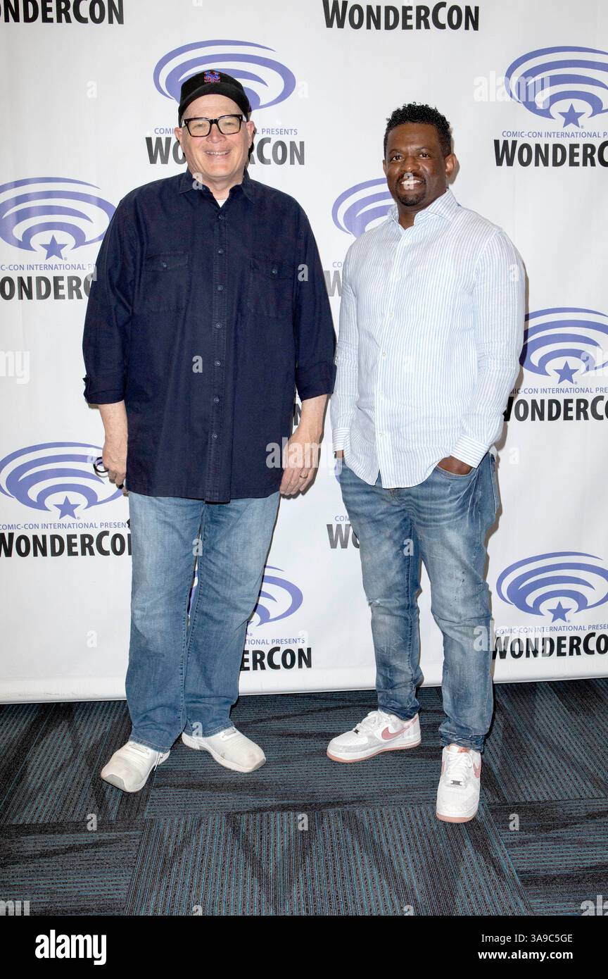 Michael Price und Matthew Claybrooks beim Photocall zum Panel 'Scene ...