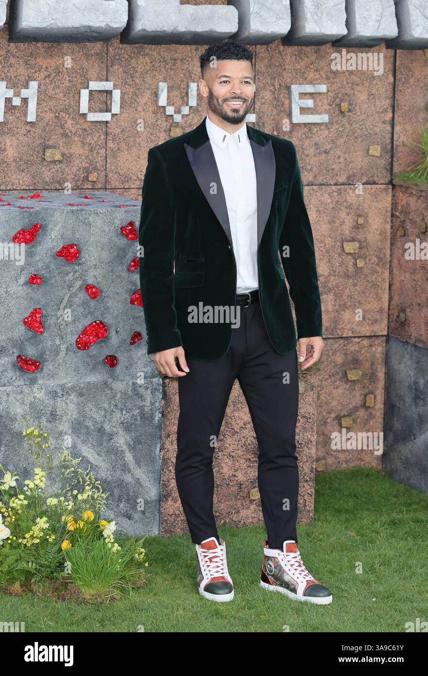 LONDON, UK. 30th Mar, 2025. Jeremy Lynch attended A Minecraft Movie on ...