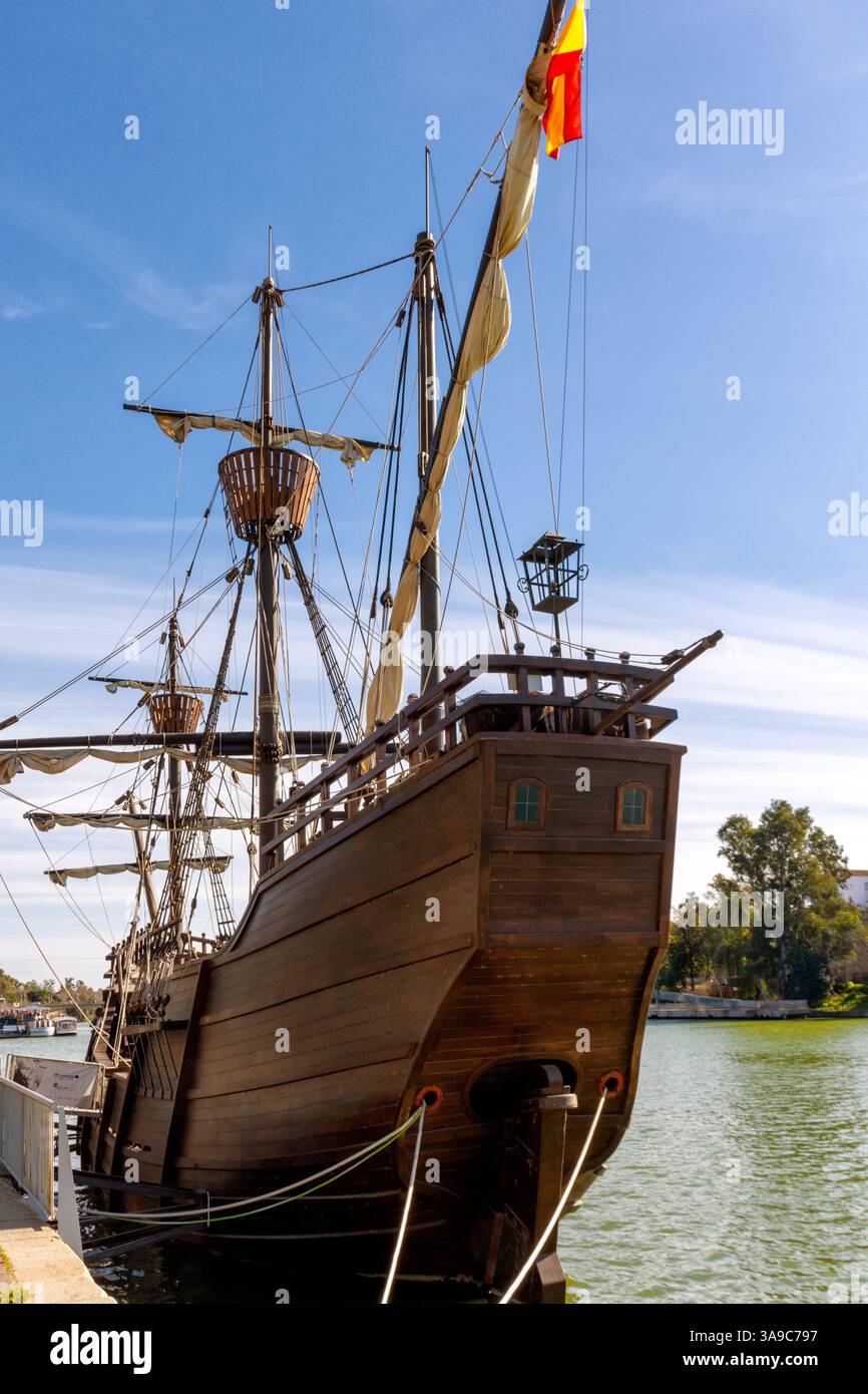 Replica of the Nao Victoria, the world's first circumnavigation ...