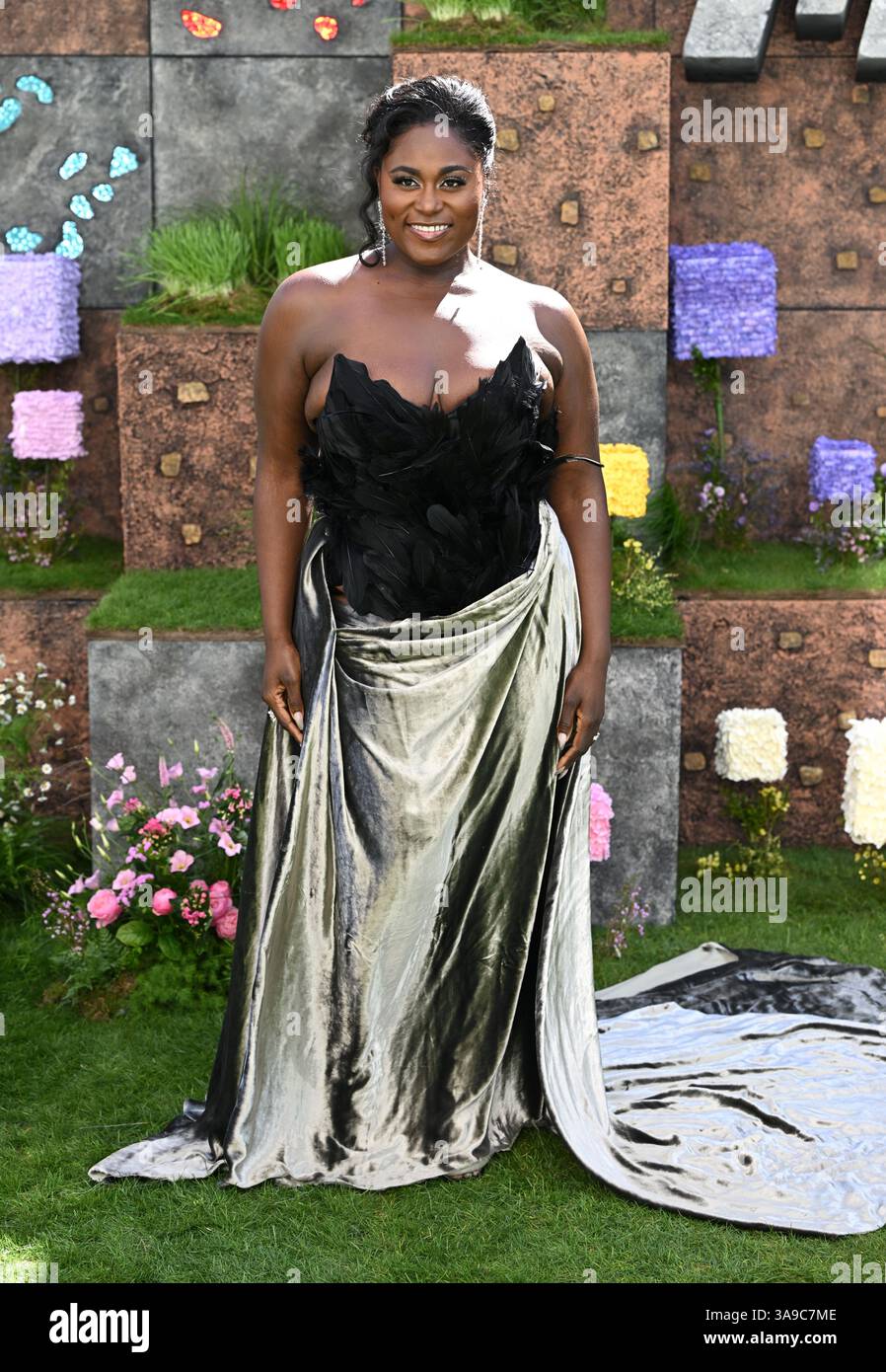 London, UK. March 30th, 2025. Danielle Brooks arriving at A Minecraft ...