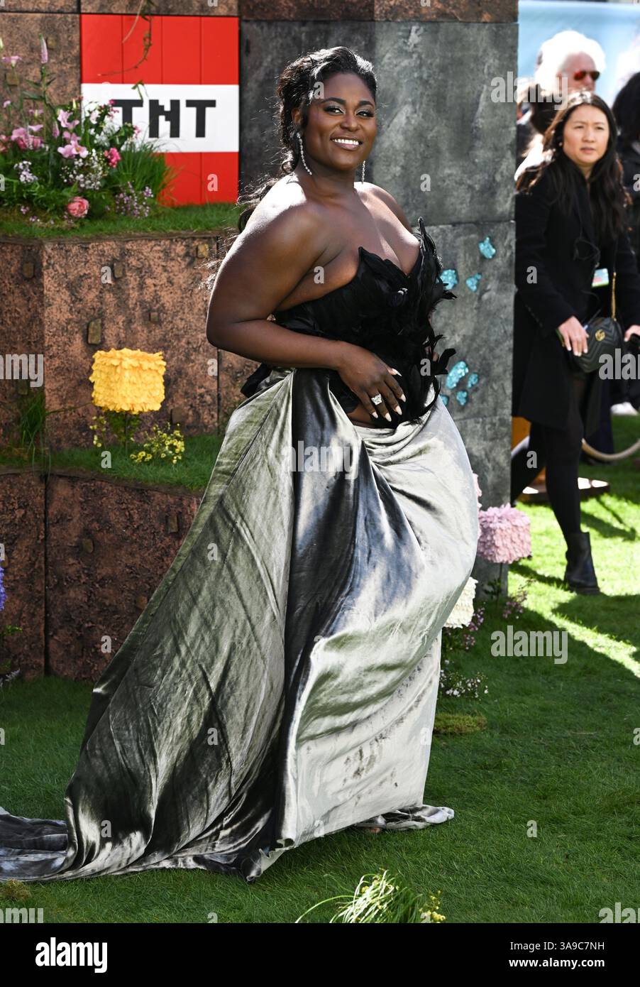 London, UK. March 30th, 2025. Danielle Brooks arriving at A Minecraft ...