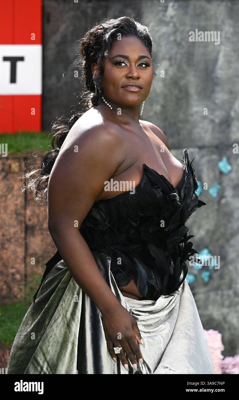 London, UK. March 30th, 2025. Danielle Brooks arriving at A Minecraft ...