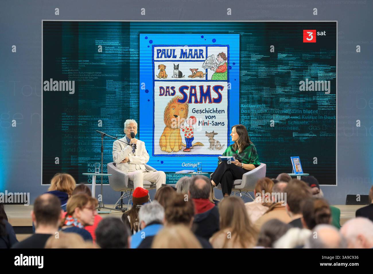 Leipziger Buchmesse 2025 - Tag 4 Paul Maar bei der Leipziger Buchmesse ...