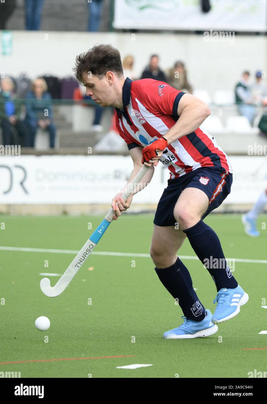 Leopold's Dylan Englebert pictured during a hockey game between Royal ...