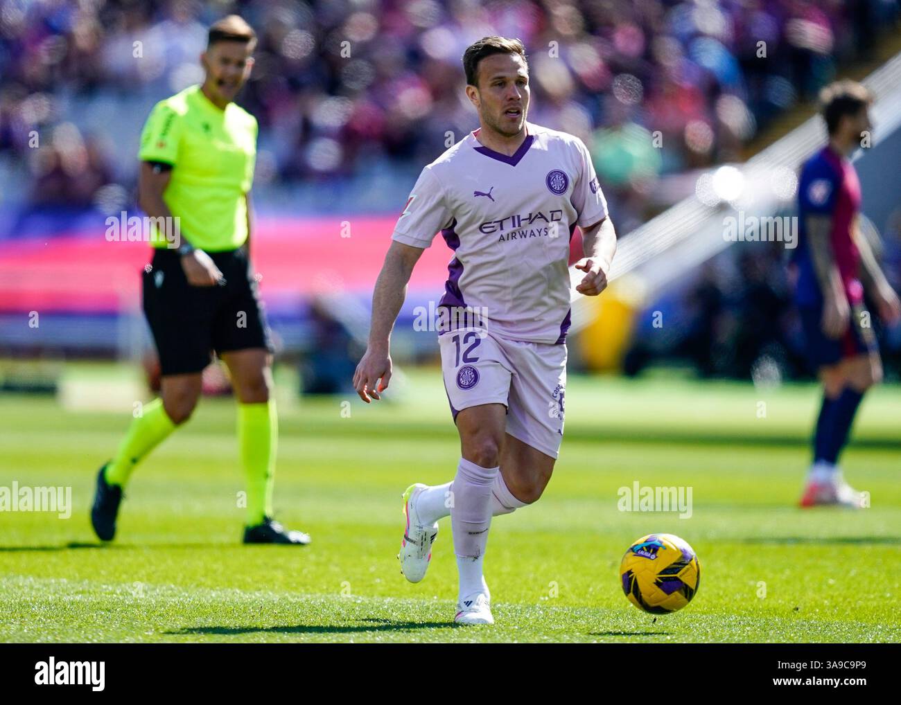 Arthur Melo of Girona FC during the La Liga EA Sports match between FC ...