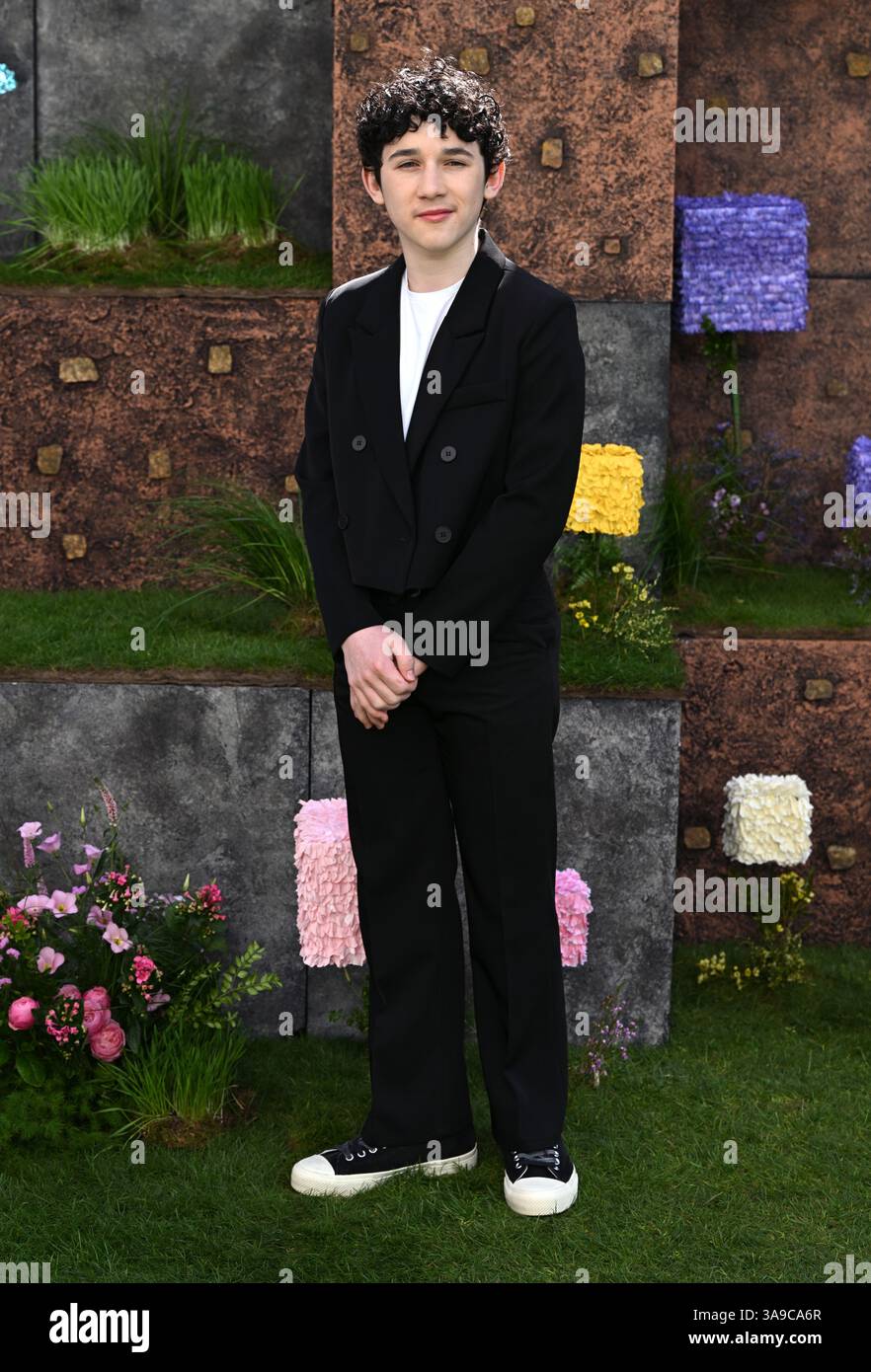 London, UK. March 30th, 2025. Sebastian Hansen arriving at The ...