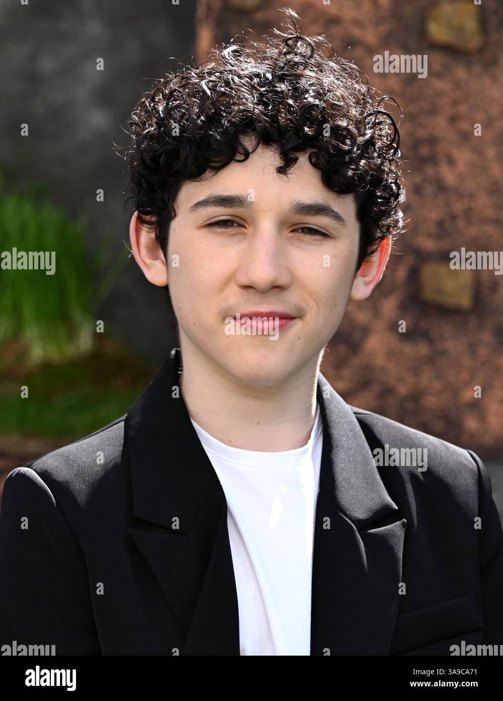 London, UK. March 30th, 2025. Sebastian Hansen arriving at A Minecraft ...