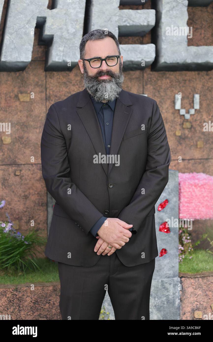 LONDON, UK. 30th Mar, 2025. Jared Hess attended A Minecraft Movie on ...