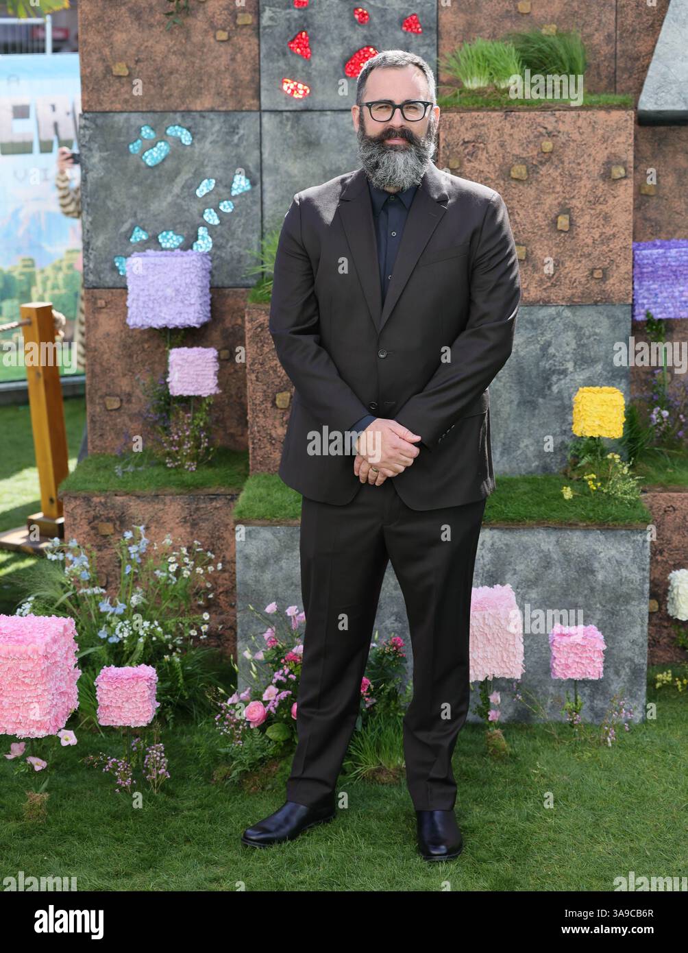 LONDON, UK. 30th Mar, 2025. Jared Hess attended A Minecraft Movie on ...